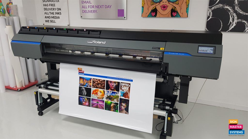 New Roland VG3 Solvent Roll to Roll Printer - Signmaster System